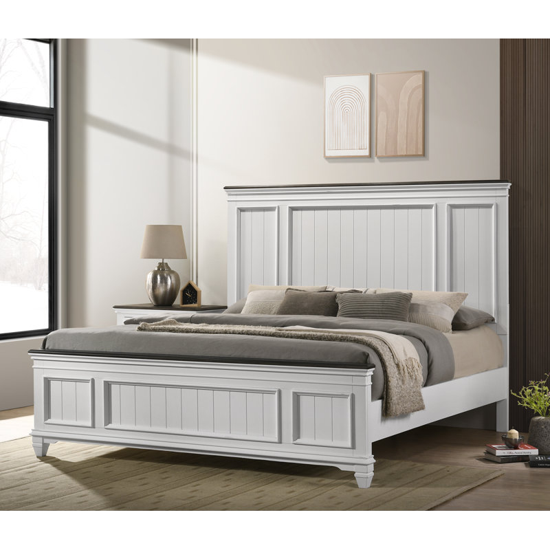 Laurel Foundry Modern Farmhouse Semaj Solid Wood Bed & Reviews | Wayfair